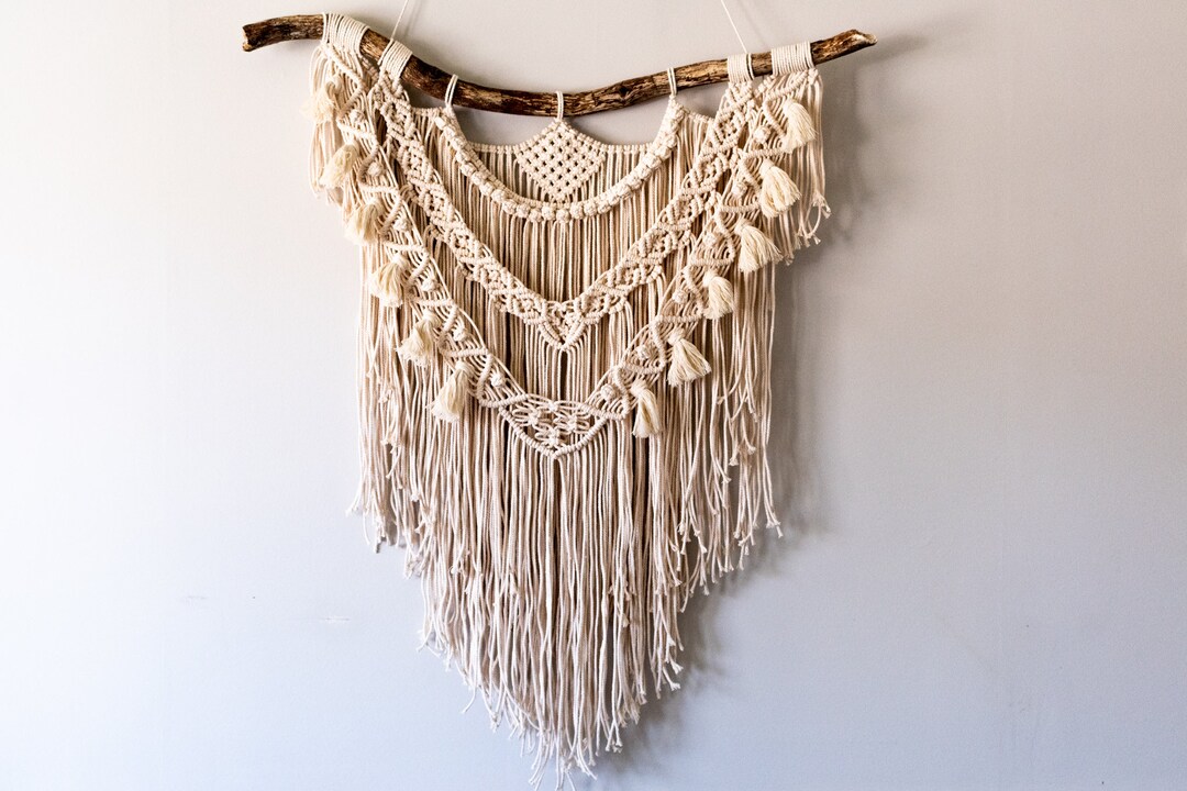 Boheme Macrame Wallhanging. Boho Home Decor. Statement Art Piece. - Etsy