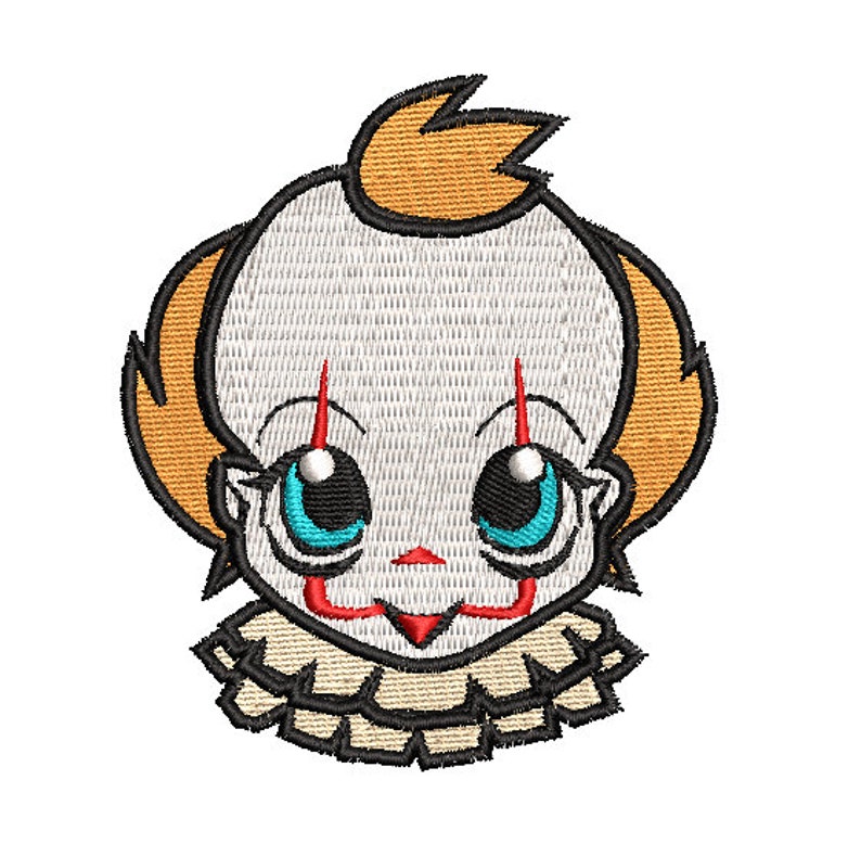 Pennywise Embroidery Pack. New Original and Cute Designs 4x4 | Etsy