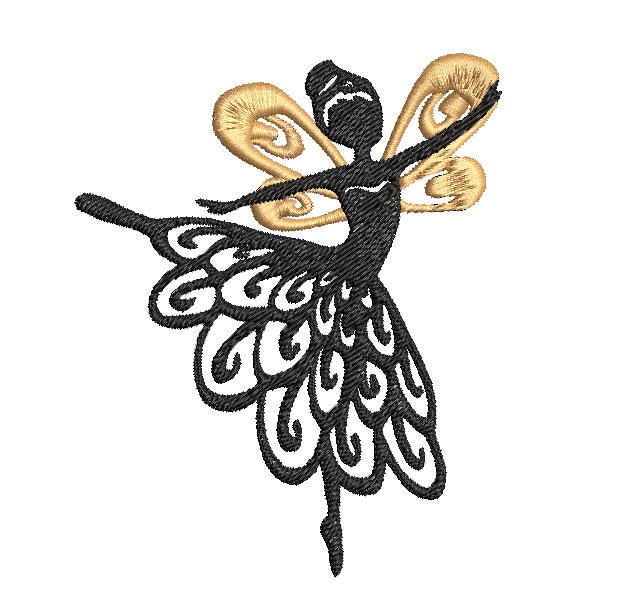 Fairies 4x4 Beautiful Easy Embroidery Design - Etsy