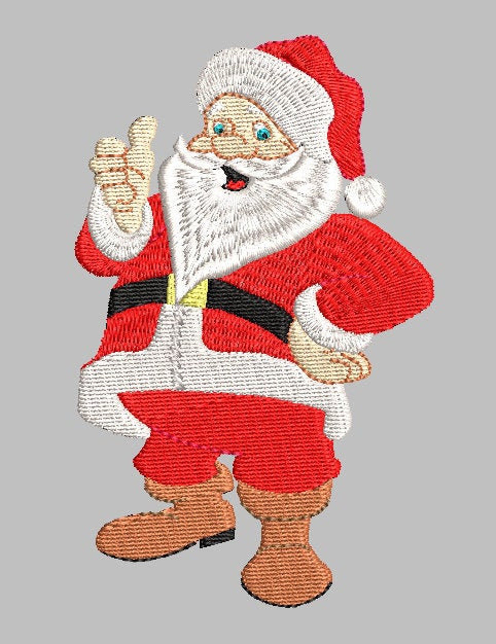 Santa Claus Embroidery Design - Etsy