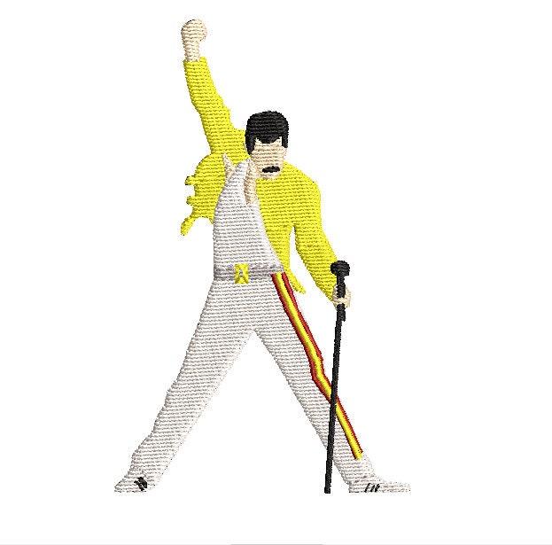 Freddy Mercury Embroidery Designs. - Etsy