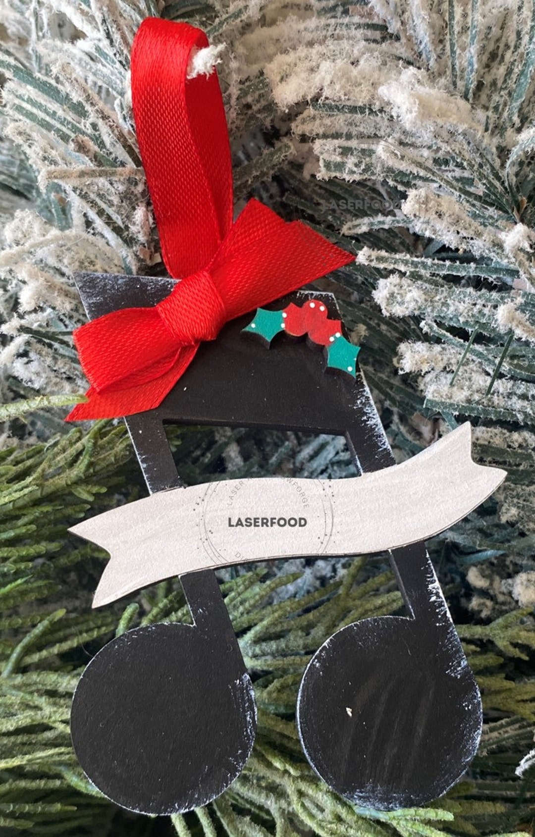 Christmas Musical Note Paint Kit SVG File - Laser Cut Files Digital ...