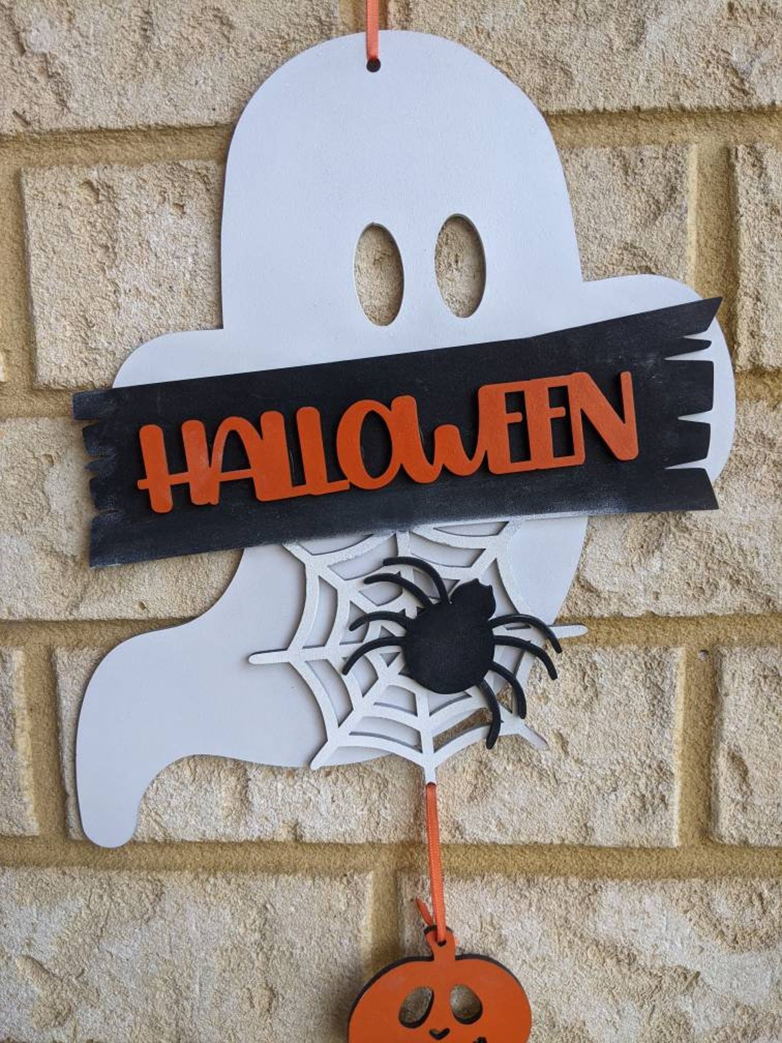 Halloween Ghost Door Plaque or Sign, File for DIY Kit - Digital Files ...