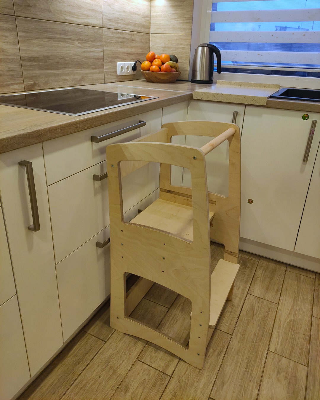 Montessori Toddler Kitchen Tower Kids Kitchen Helper - Etsy