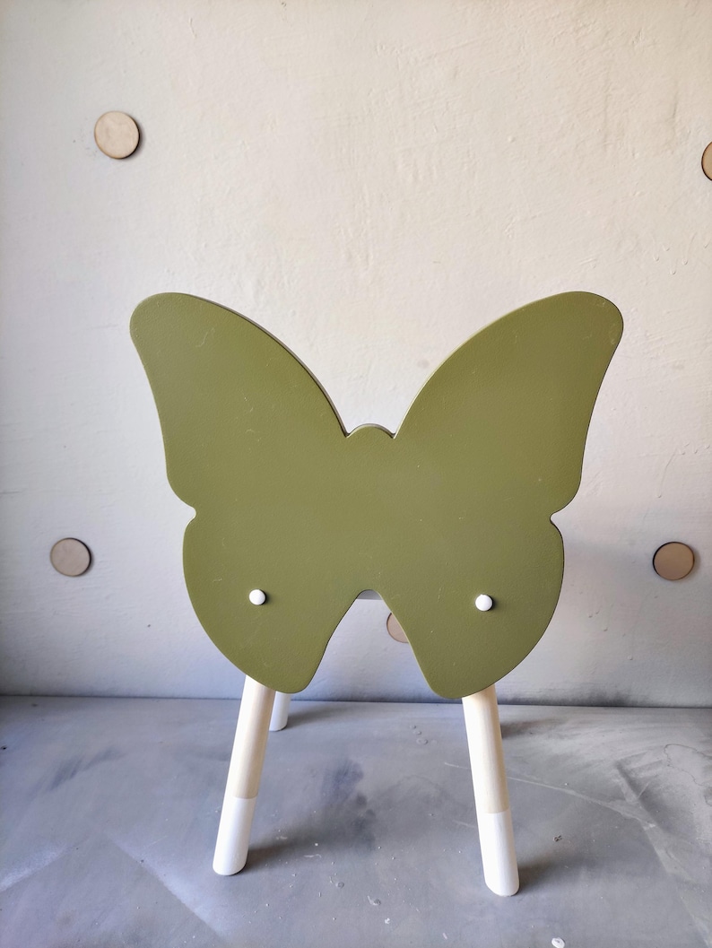 Handmade Butterfly Chair and Table Set: Montessori Toddler Furniture - Etsy