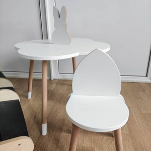 Unique Kids Table and Space Rocket Chairs Set/exclusive Toddler Table ...