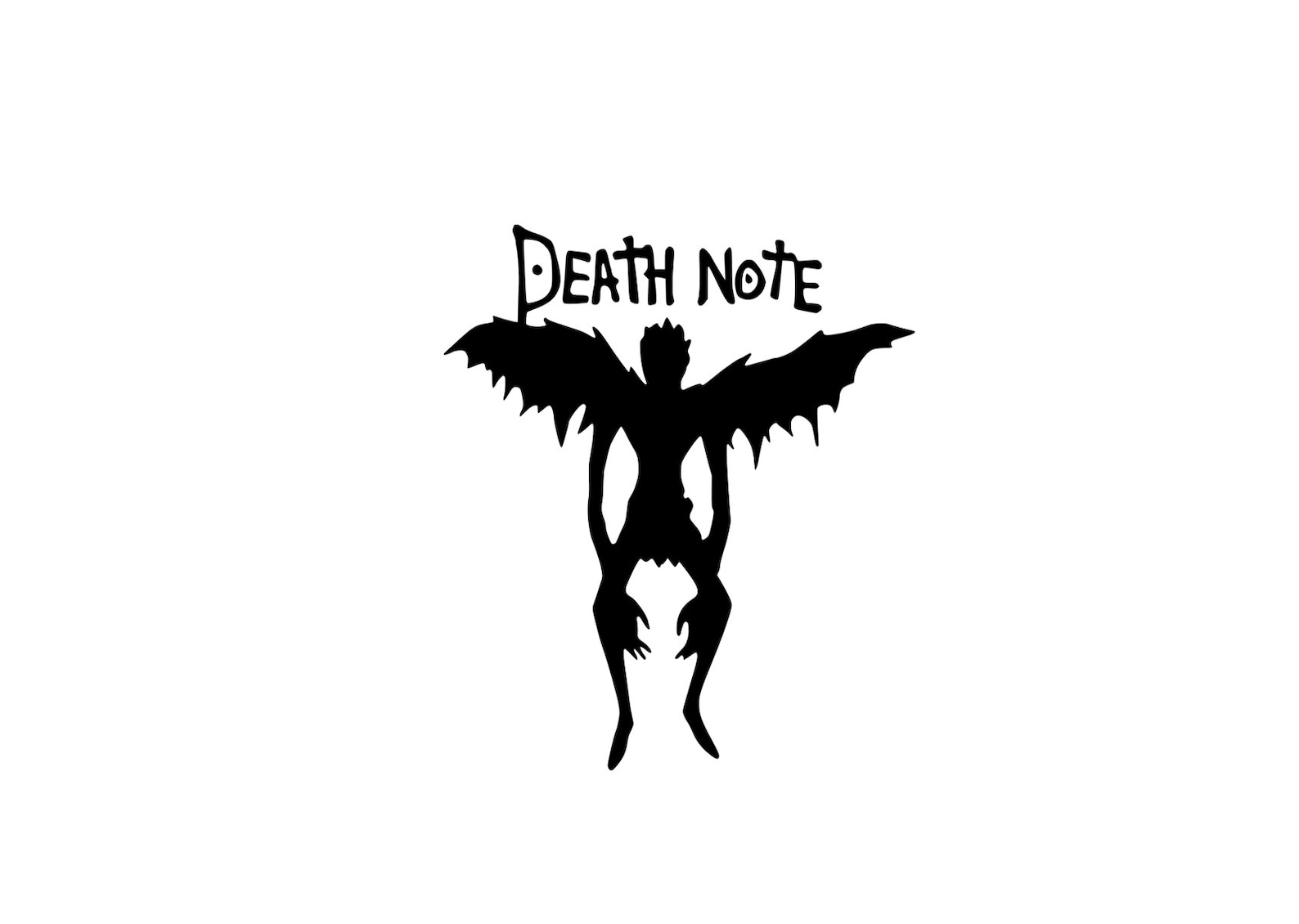 Death note digital clipart SVG and PNG | Etsy