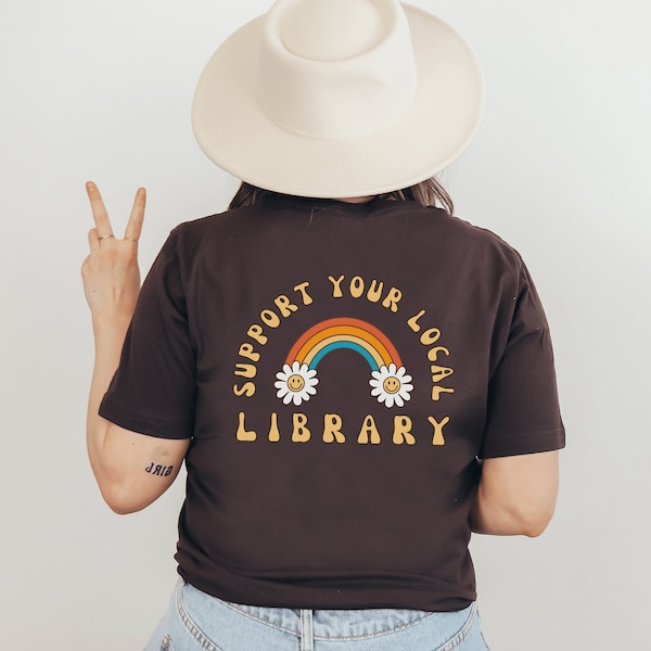 Library Themed Shirt - Etsy
