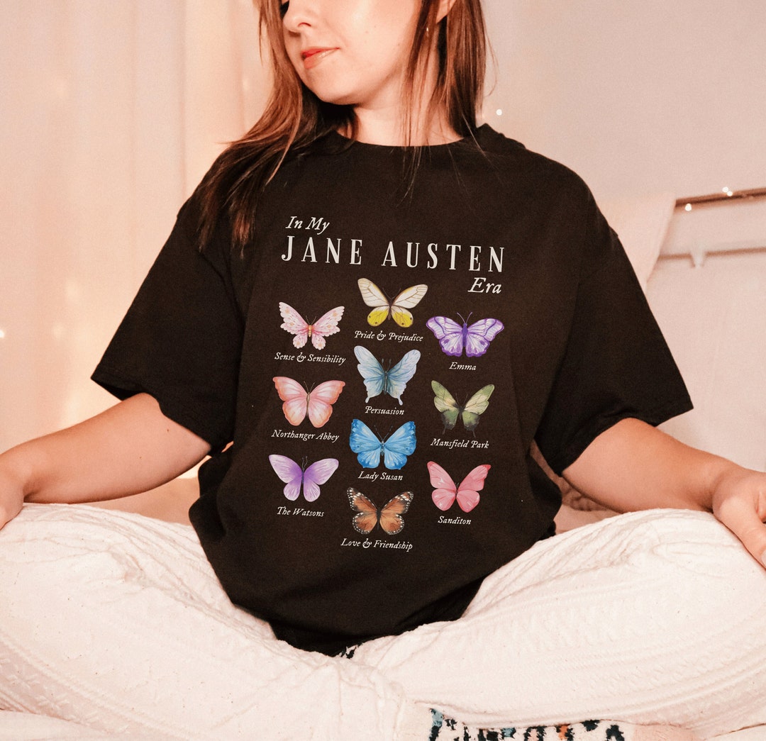 Jane Austen Shirt Pride and Prejudice Bookish Shirt Jane Austen Gifts ...