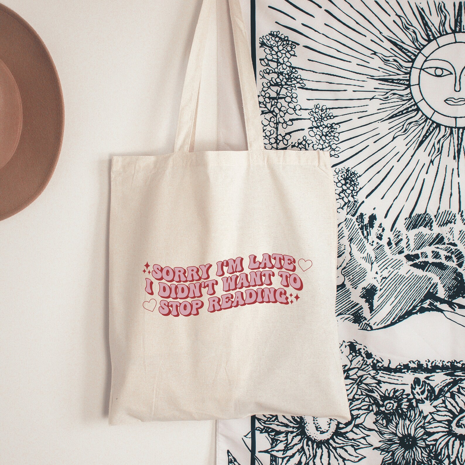 Reading Tote Bag Library Bag Bookish Tote Bag Book Worm Gifts Library ...