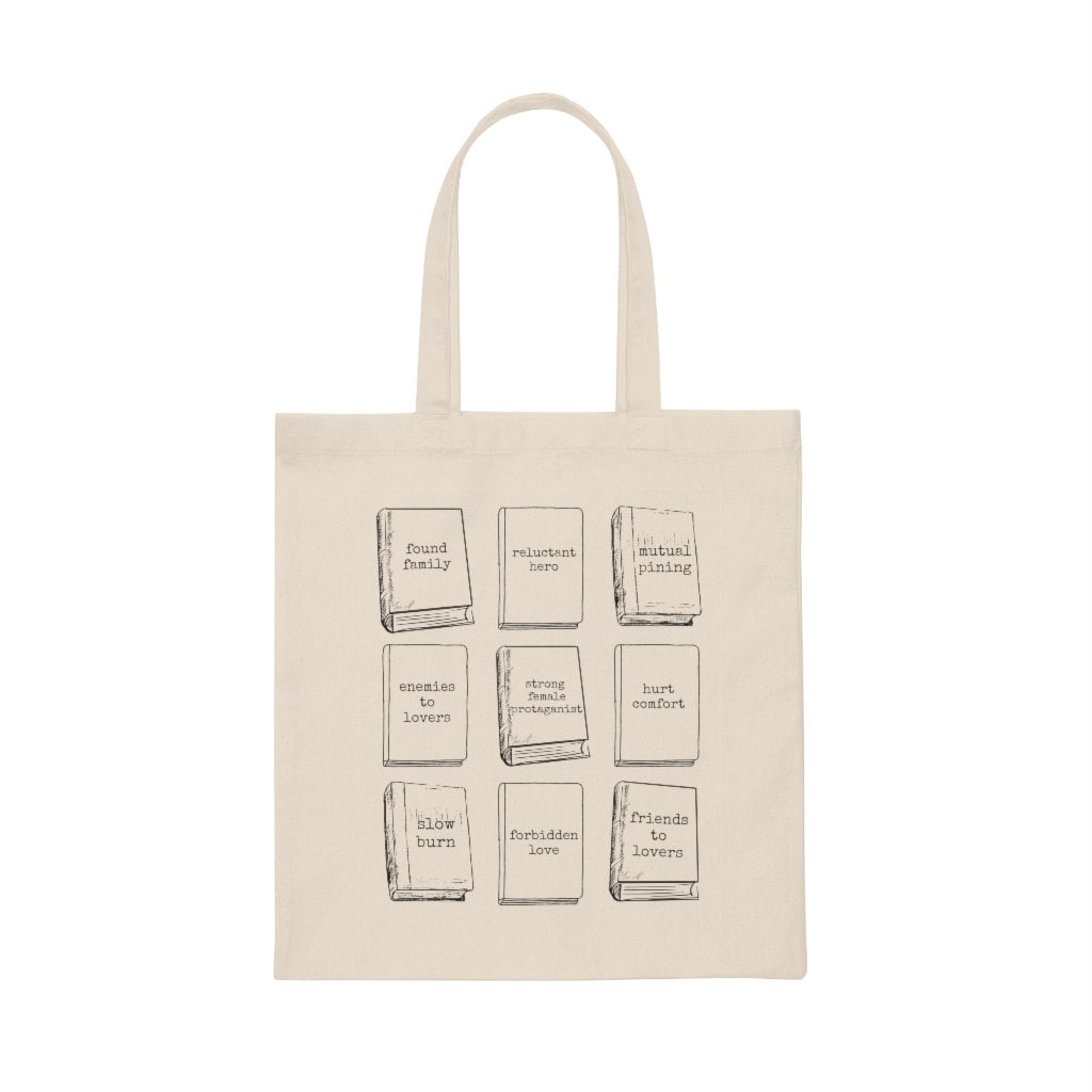 Book Tropes Reading Tote Bag Bookish Tote Bag Trendy Tote Bag Tote Bag ...