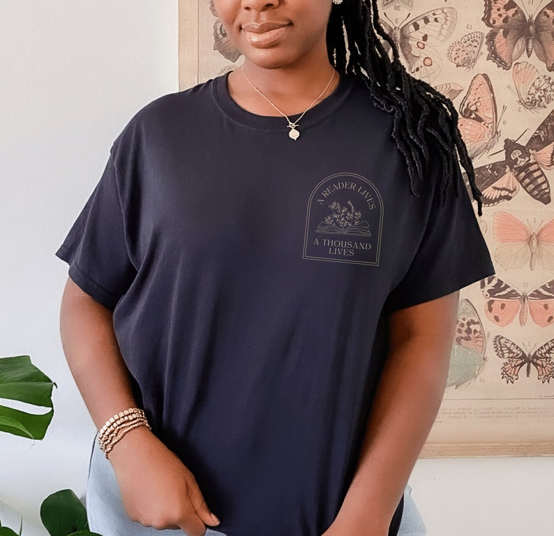 Bookish Shirt Reading Shirt Dark Academia Shirt Bookish Merch - Etsy