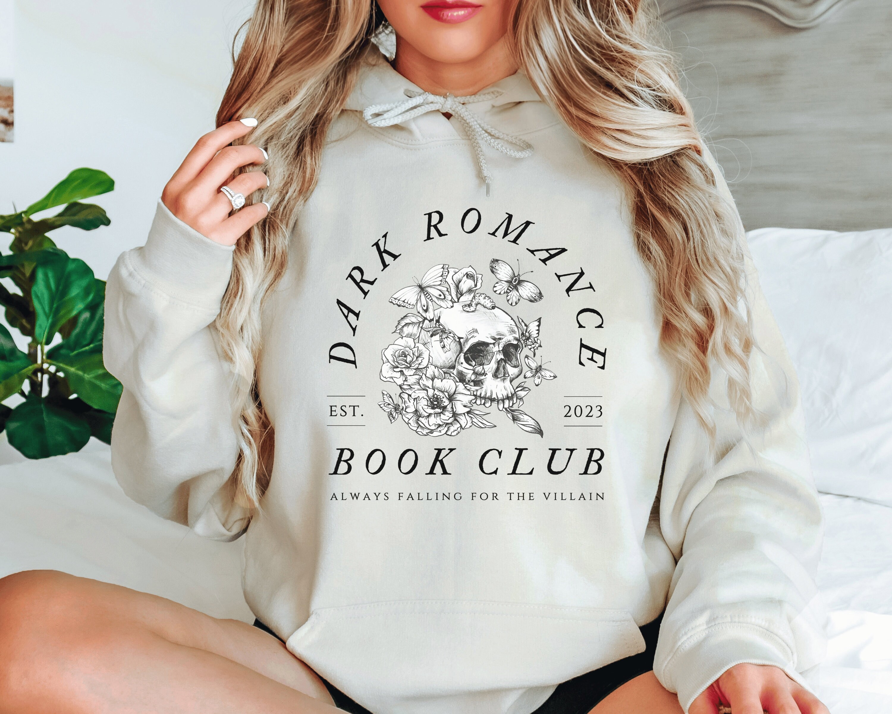 Dark Romance Book Club Hoodie Reading Sweatshirt Dark Romance Merch ...