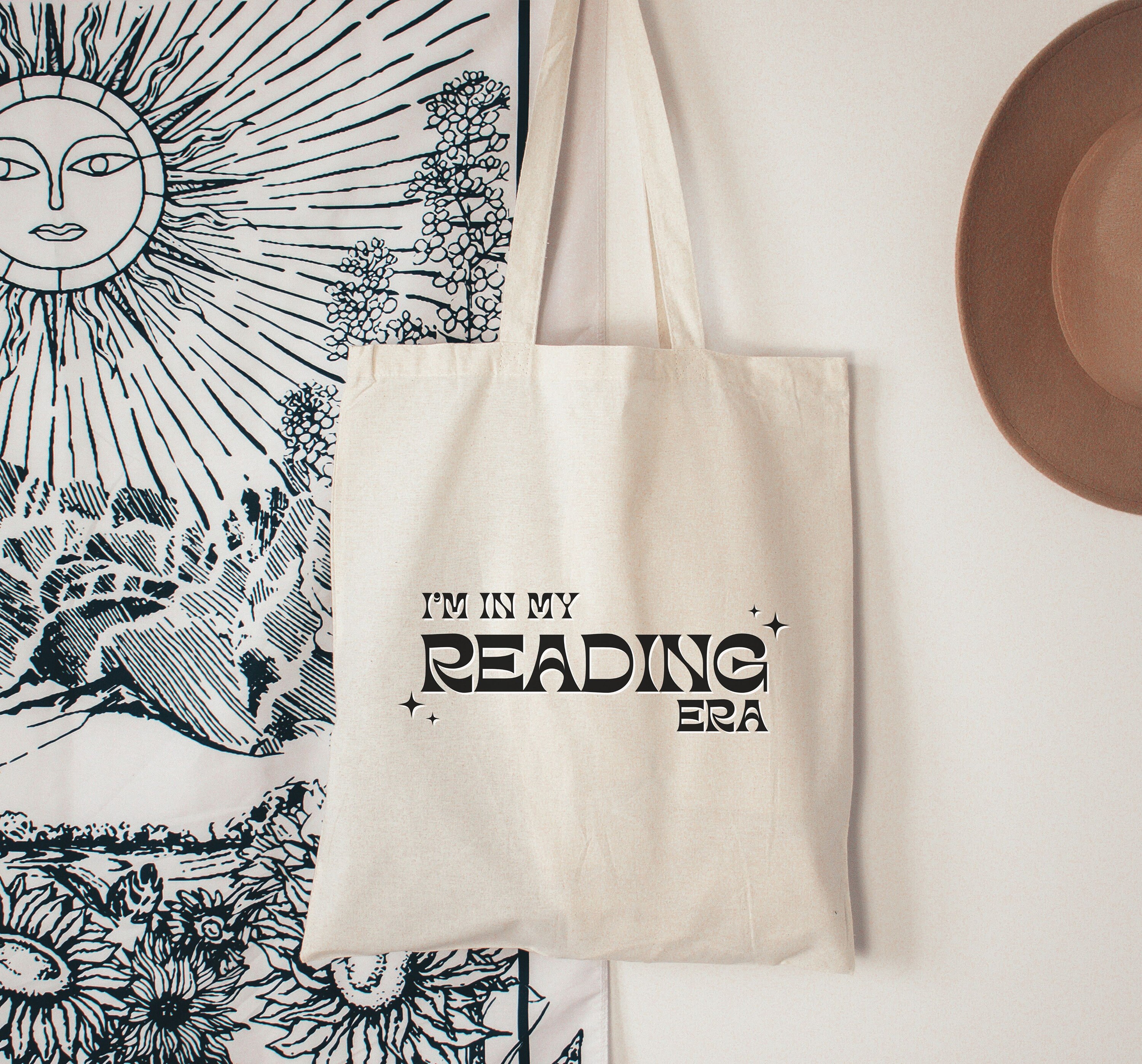 Reading Tote Bag Library Tote Bag Book Tote Bag Literary Tote Bag ...