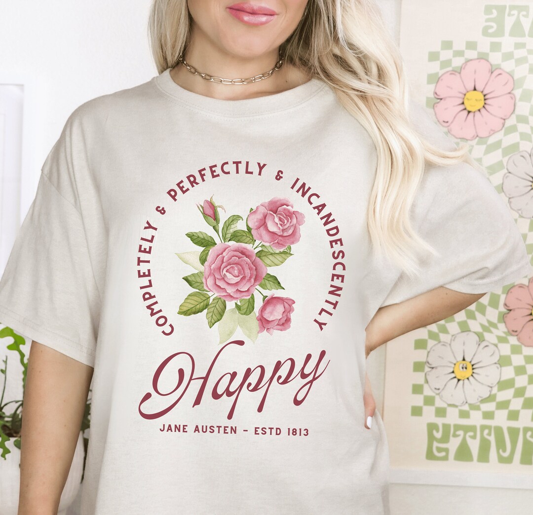 Pride and Prejudice Shirt Jane Austen Shirt Literary Shirt Bookish ...