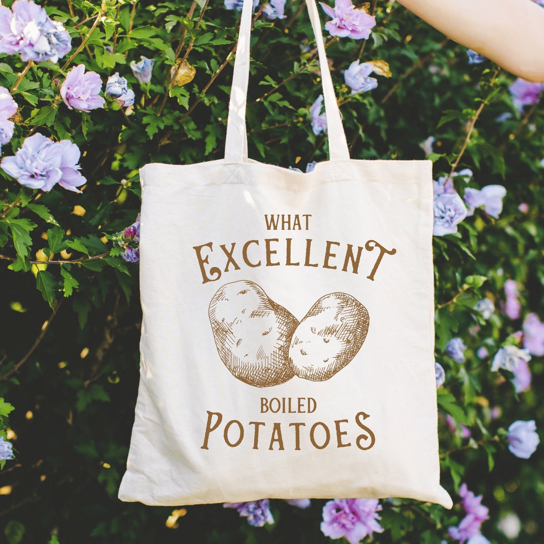 What Excellent Boiled Potatoes Pride and Prejudice Bag Jane Austen Tote ...