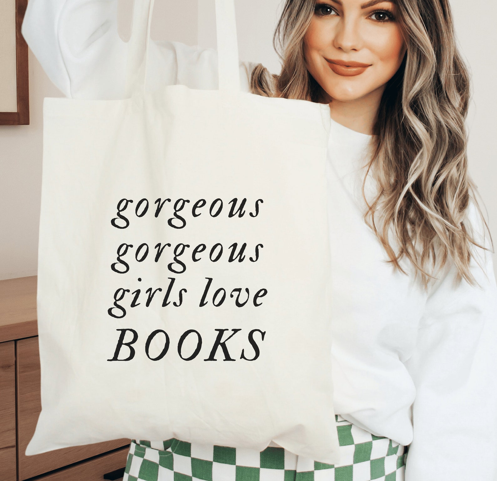 Bookish Tote Bag Reading Tote Bag Trendy Tote Bag Booktok Tote Bag ...