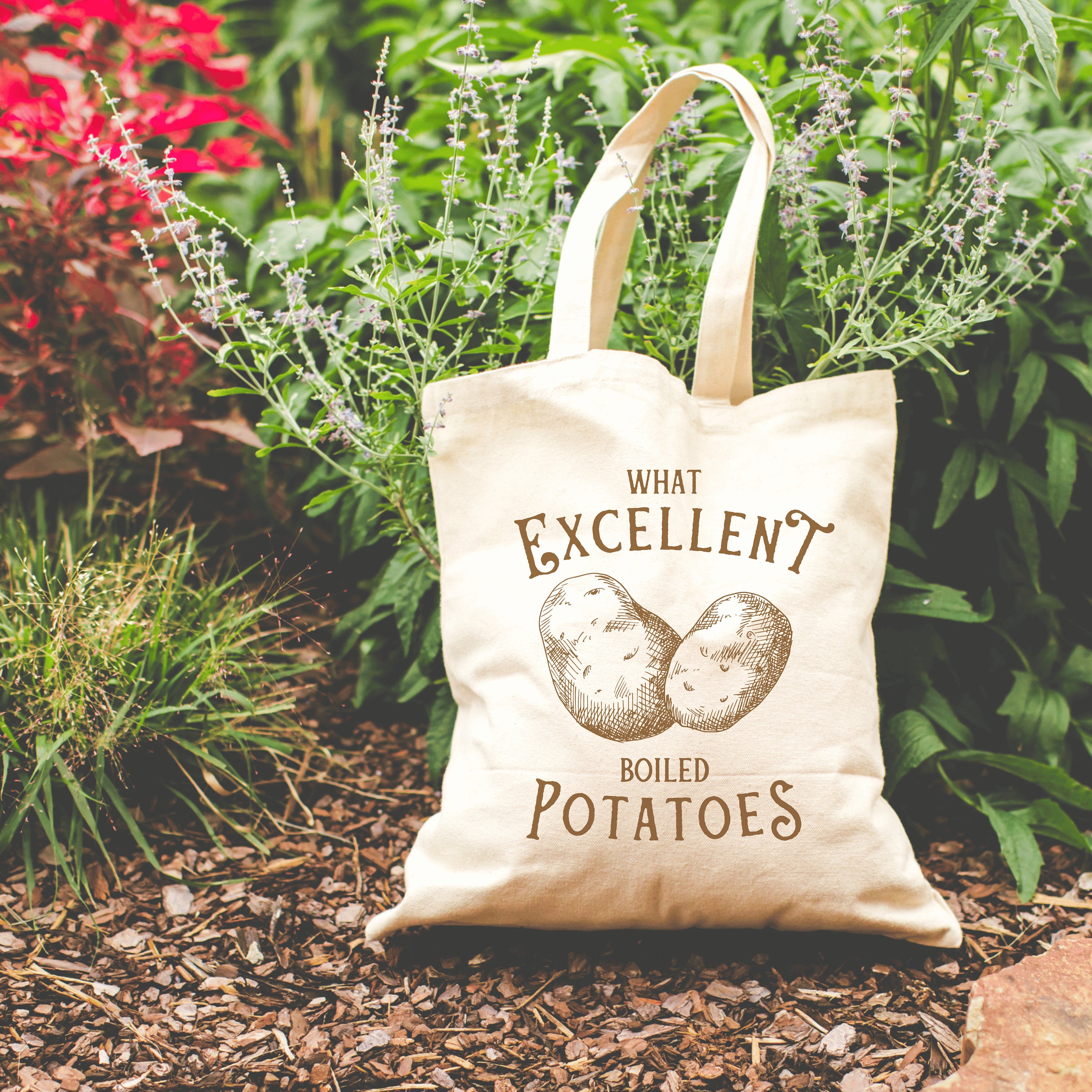 What Excellent Boiled Potatoes Pride and Prejudice Bag Jane Austen Tote ...