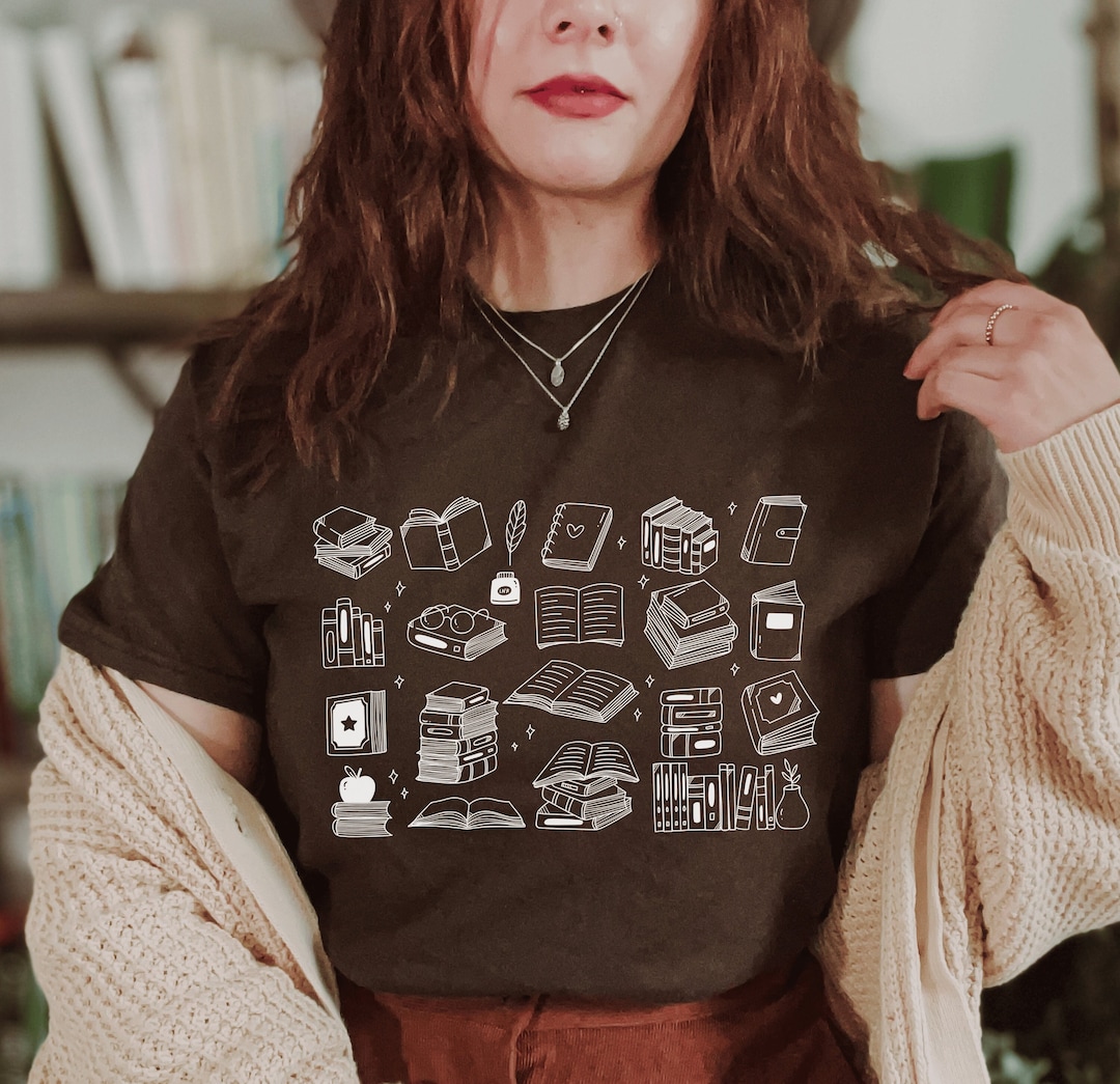 Bookish Shirt Literary Shirt Reading Tshirt Literature Shirt Book Worm ...