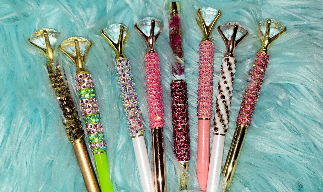 Diamond Topped Bling Pen, Gift for Her, Decoration, Writing - Etsy