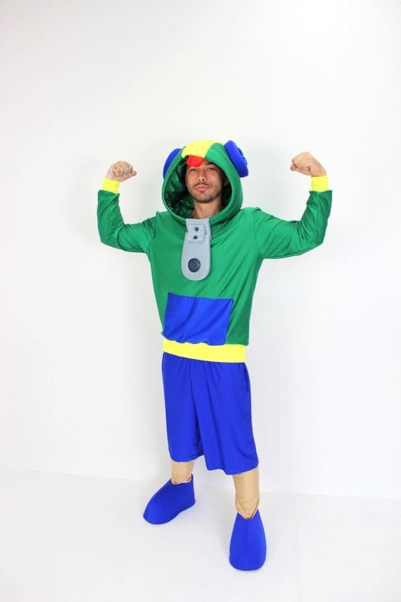 Leon Brawl Stars Costume High Quality | Etsy