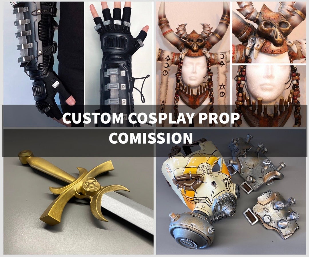 Custom Cosplay Prop Commission 3D Print Armor Costume - Etsy