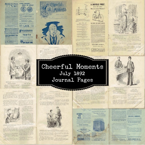 Vintage Magazine Prints Antique Magazine Ads Journal Pages | Etsy