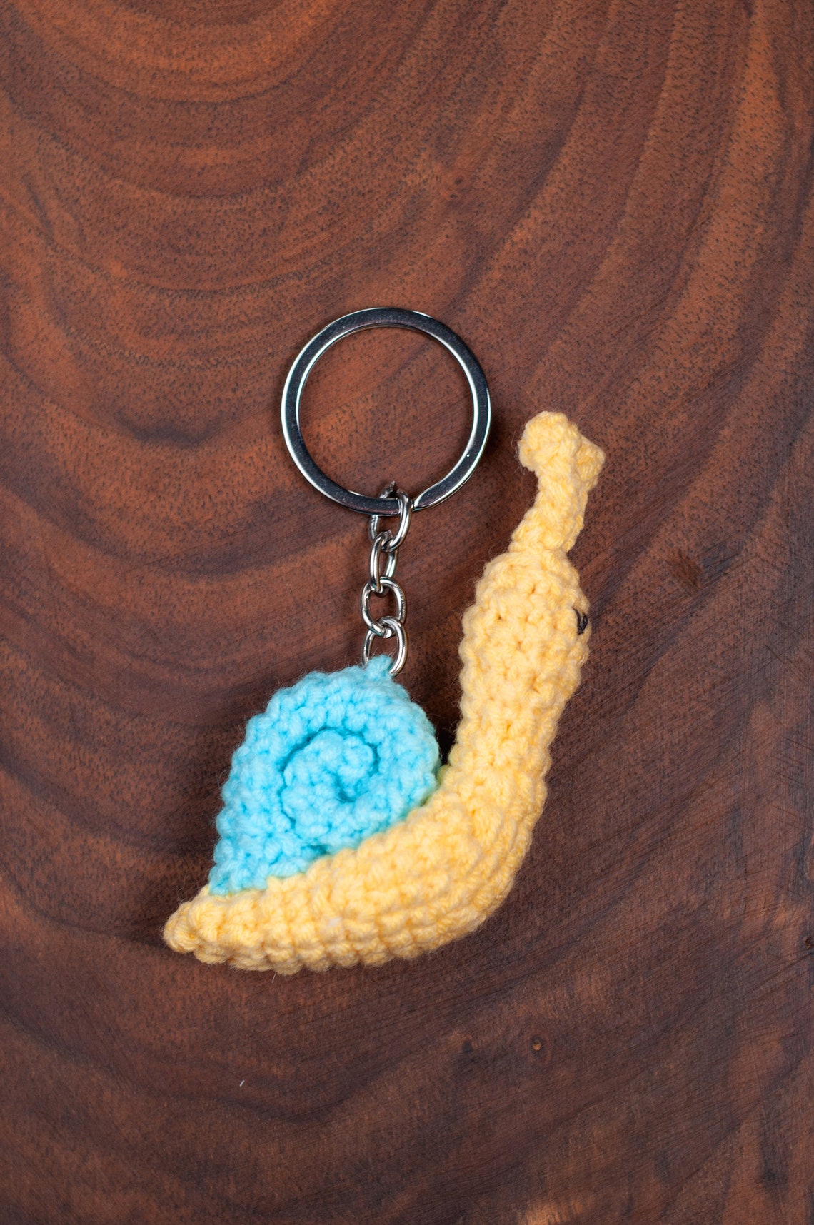 Snail Keychain Crochet Pattern. Snail Pattern. Mollusk Pattern. Animal ...