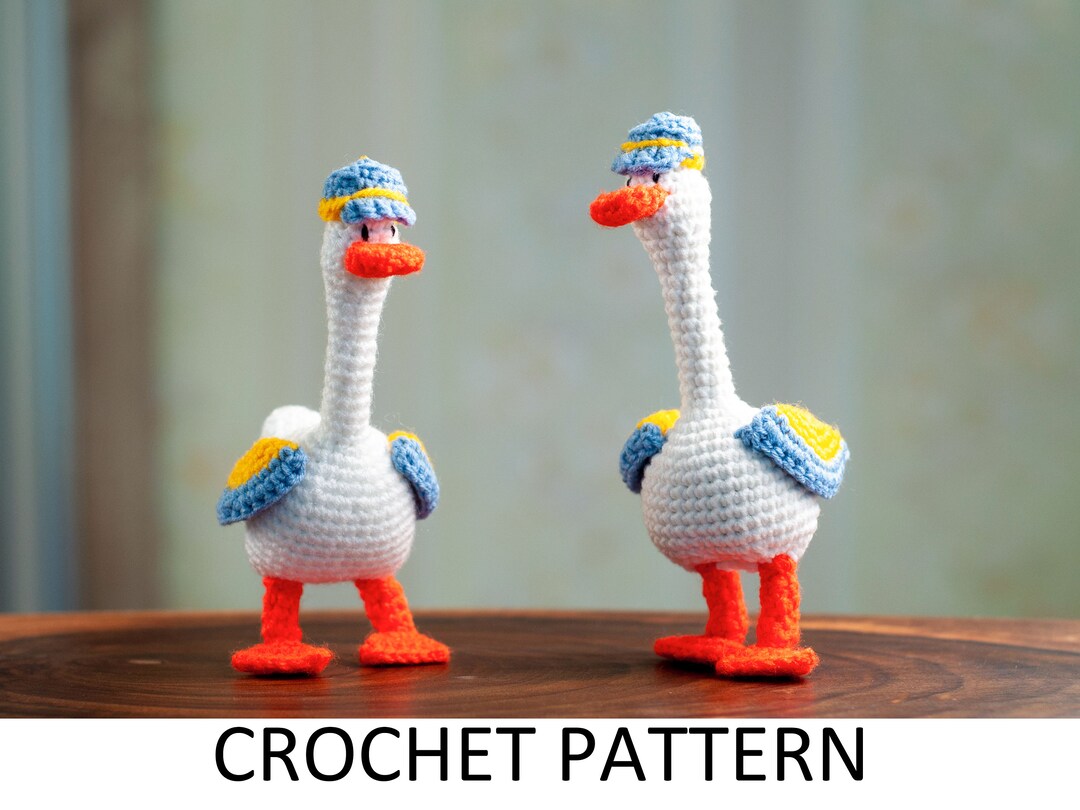 Goose Crochet Pattern. Farn Bird Pattern. Amigurumi Animal Pattern - Etsy