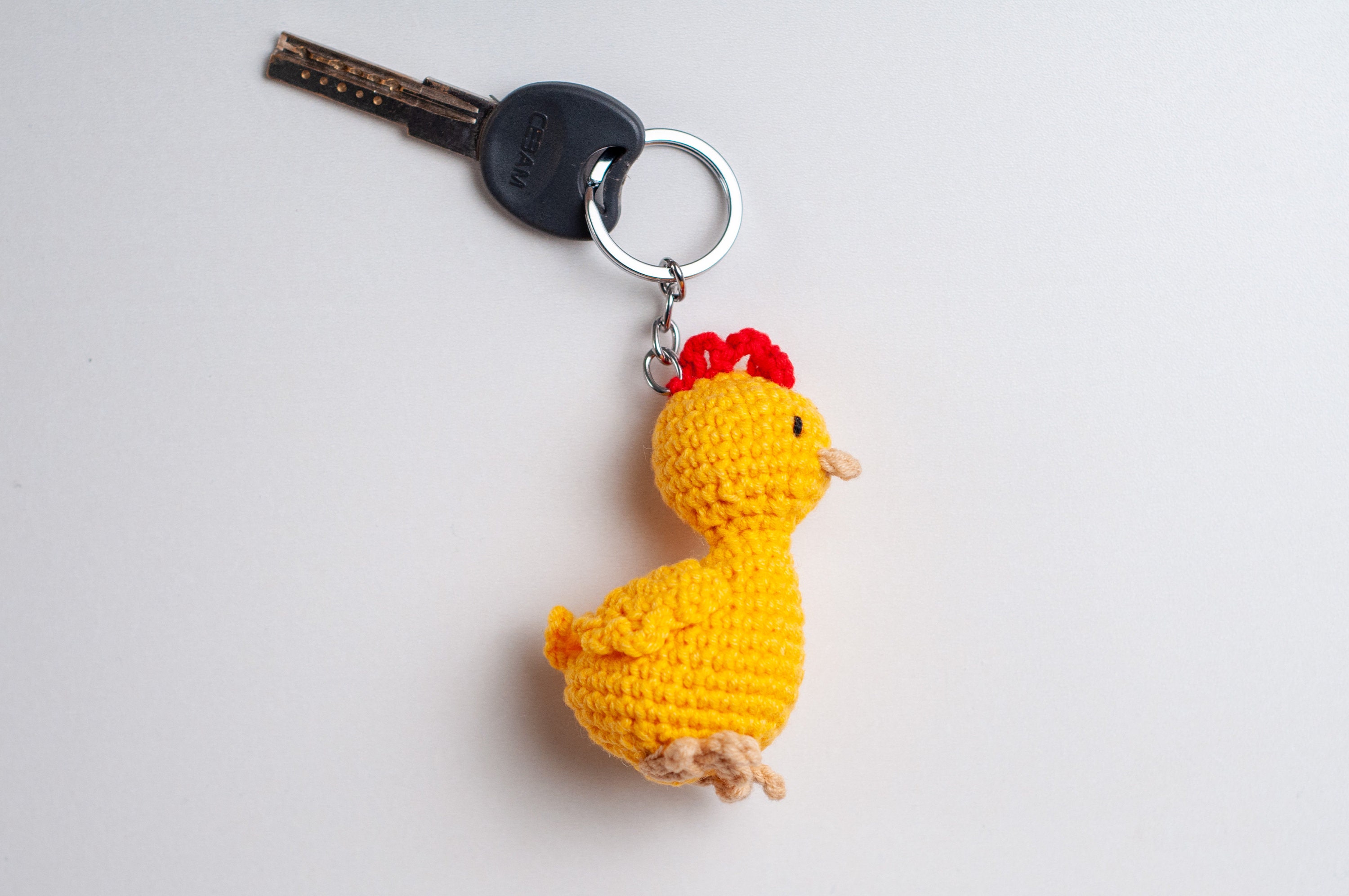 Chicken Keychain Crochet Pattern PDF. Amigurumi Plush - Etsy