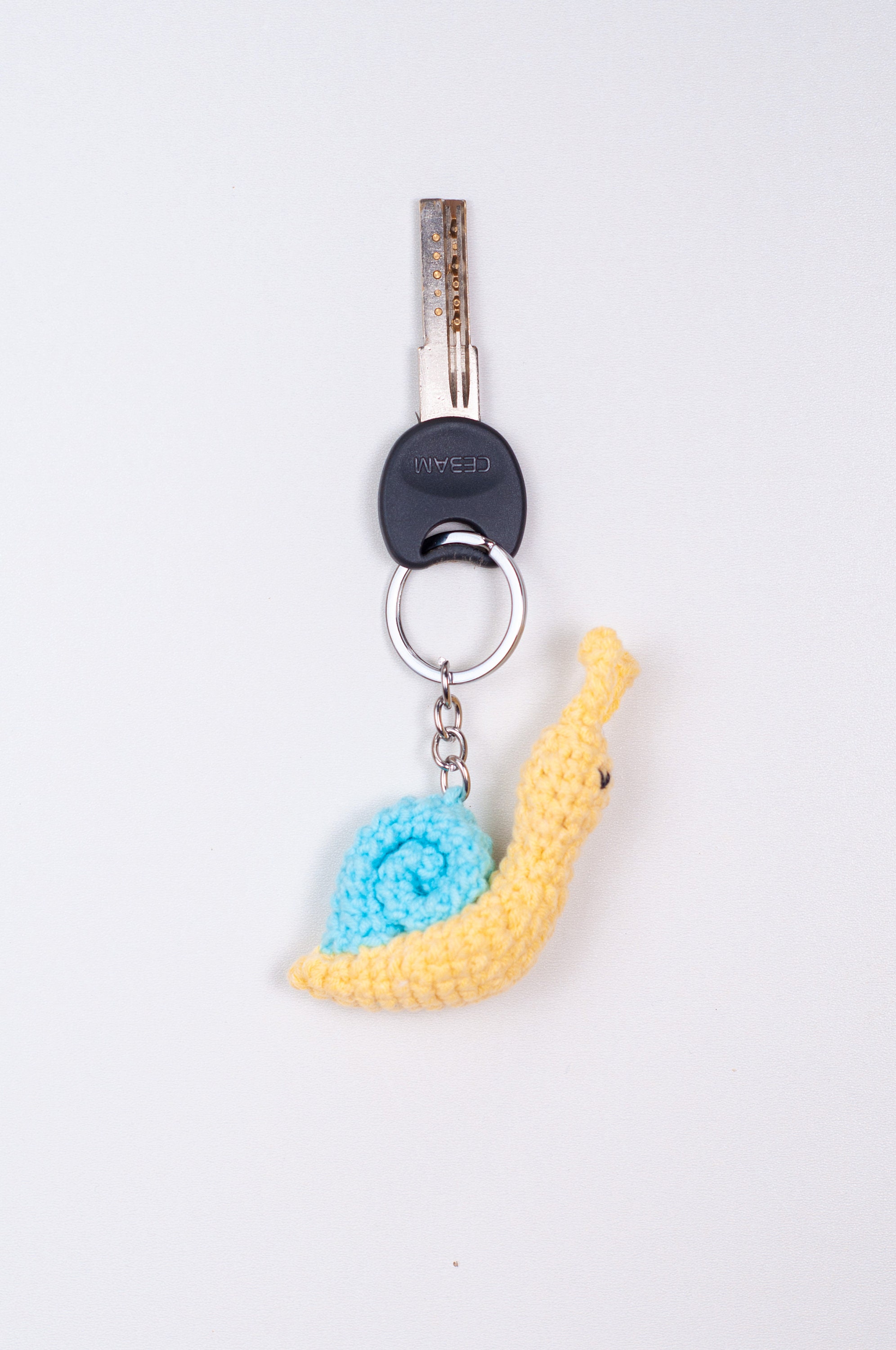 Snail Keychain Crochet Pattern. Snail Pattern. Mollusk Pattern. Animal ...