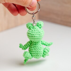 Frog Keychain Crochet Pattern. Frog Pattern. Toad Pattern. Amigurumi ...
