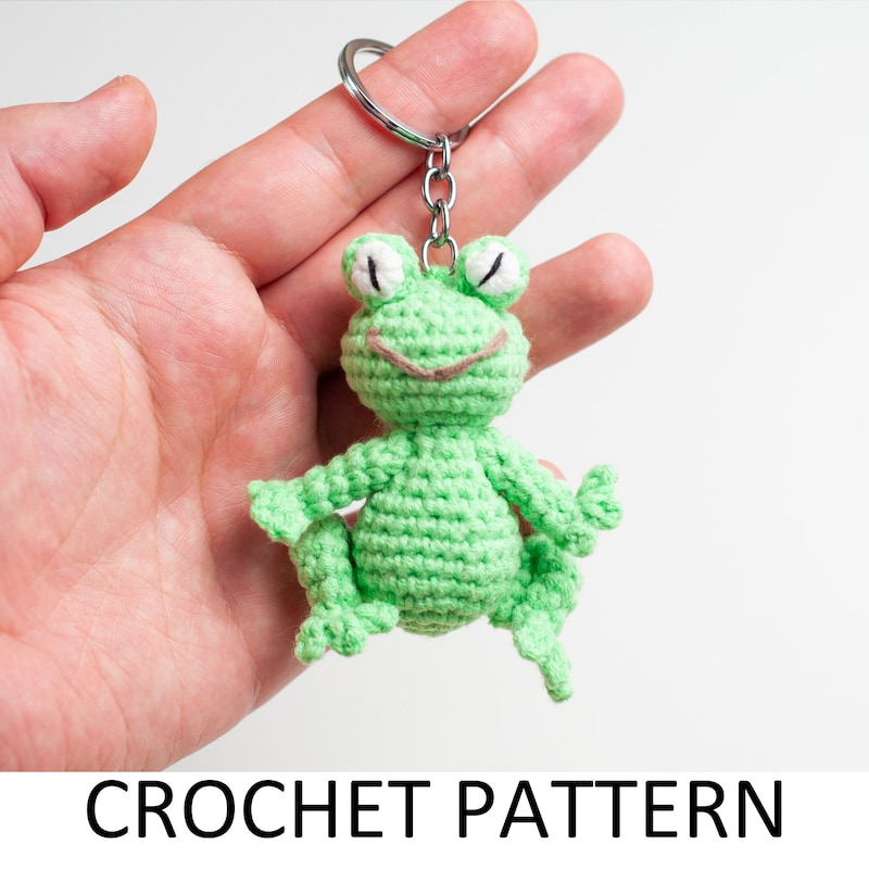 Frog Toad Bag Charm - Etsy