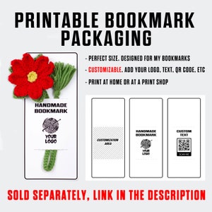 Tea Bag Bookmark Crochet Pattern. Teabag Pattern. Amigurumi Bookmark ...