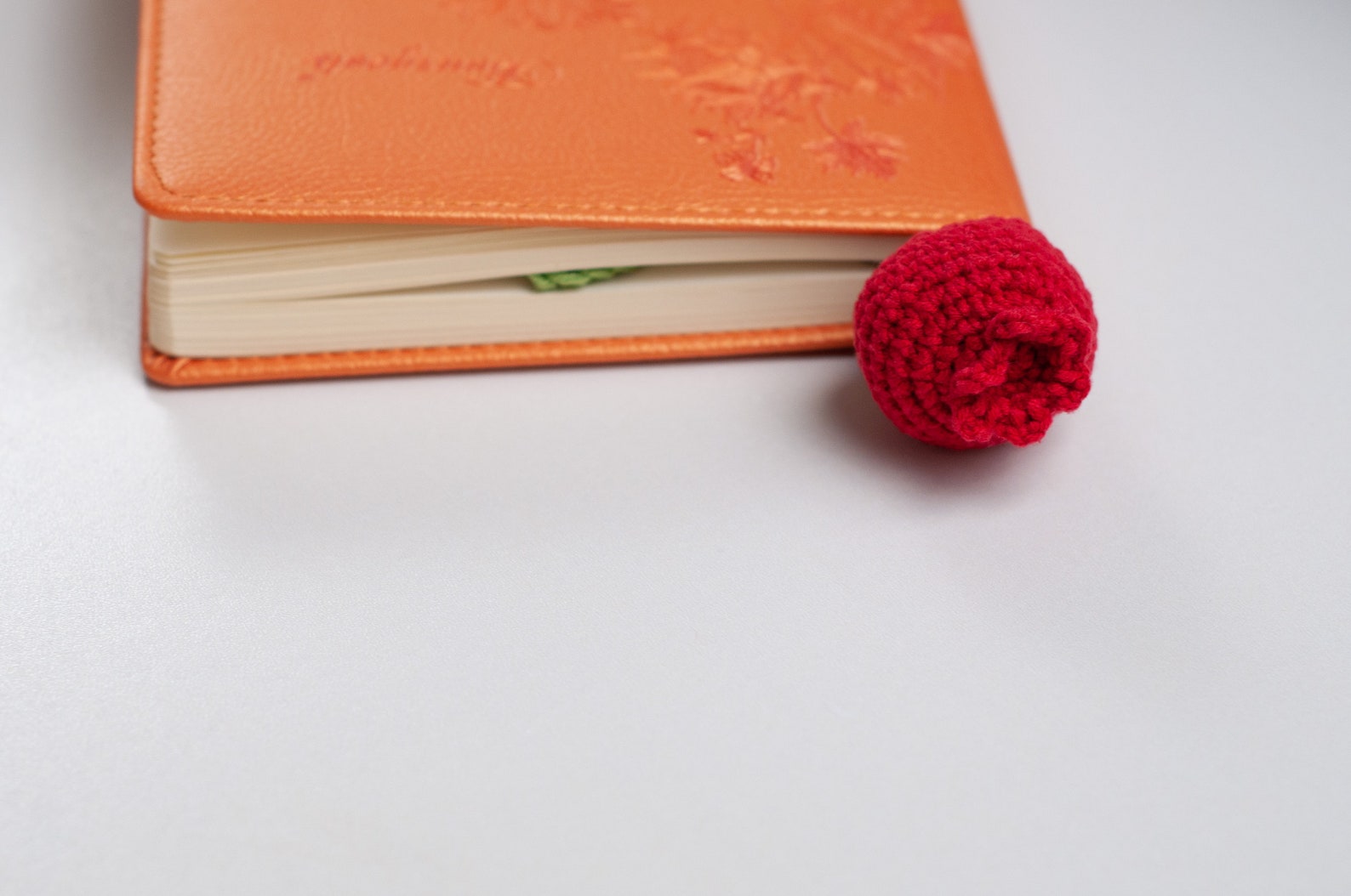 Pomegranate Bookmark Crochet Pattern. Pomegranate Pattern. Pomegranate ...