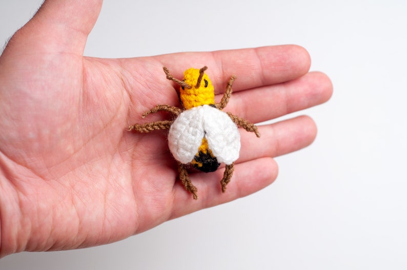 Insects Crochet Patterns Bundle. Bee Pattern, Ladybug Pattern, Spider ...
