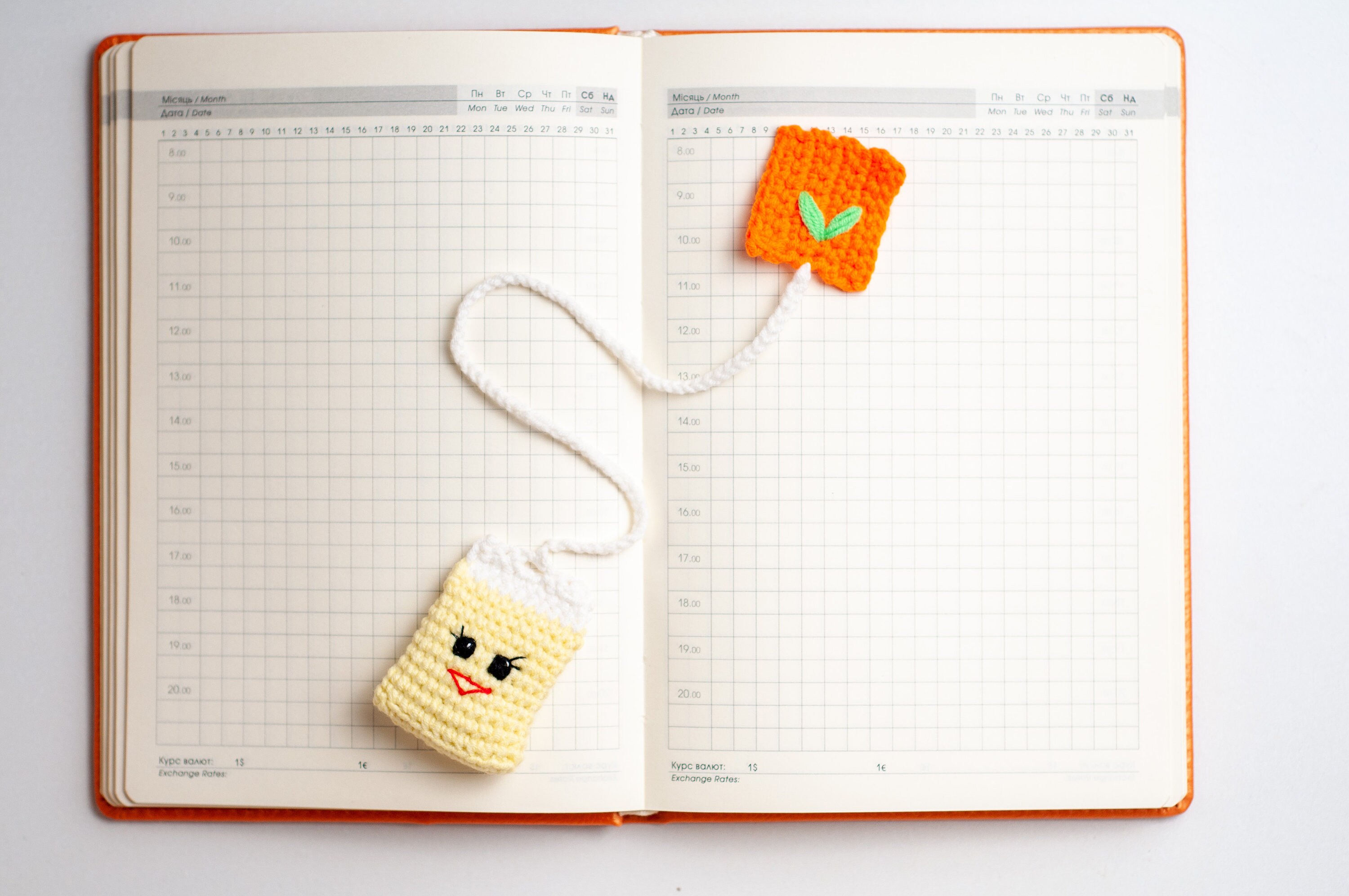 Tea Bag Bookmark Crochet Pattern. Teabag Pattern. Amigurumi Bookmark ...