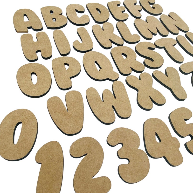 Large Bubble Letters - Etsy