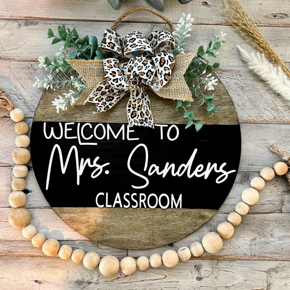 Teacher Door Hanger Classroom Door Hanger Classroom - Etsy