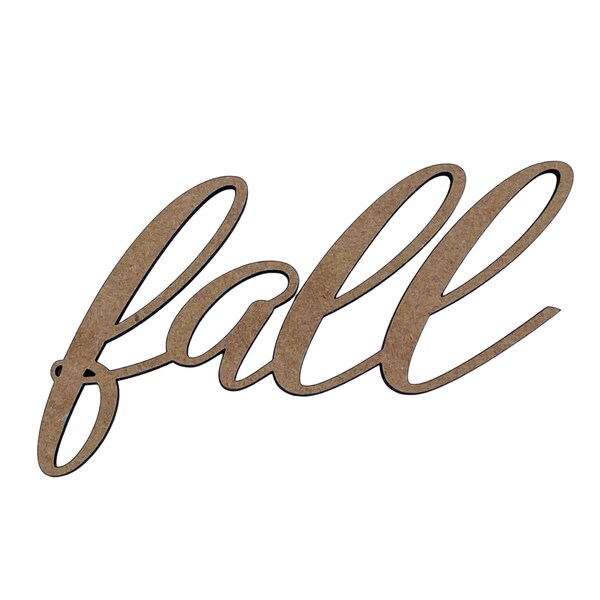 Fall Word Cutouts - Etsy