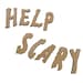 Large Spooky Font | Wooden Letters | Haunted House Decor | Halloween ...