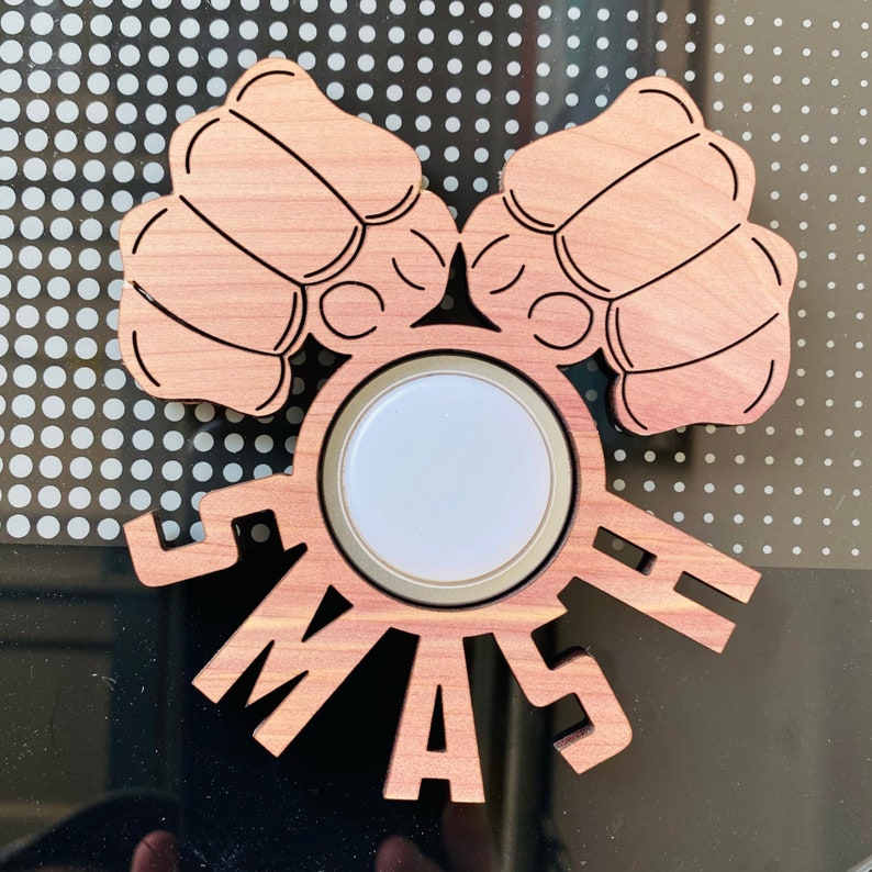 Hulk Smash Button Decor | Glowforge SVG Cut File (digital Download) - Etsy