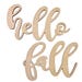 Hello Fall Wood Word Cutout | Fall Words - Etsy