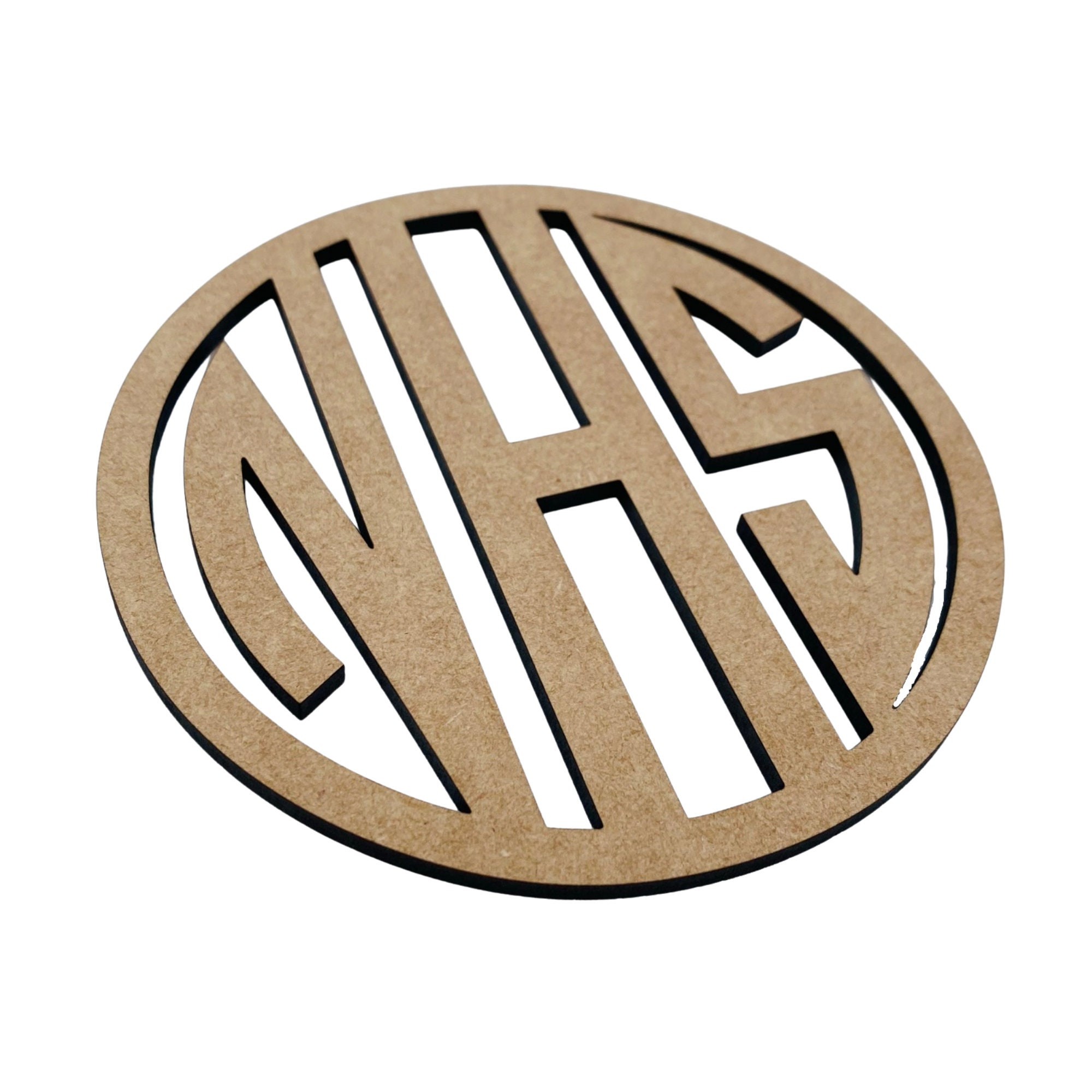 3 Letter Block Monograms Wooden Monograms Initial Letters | Etsy