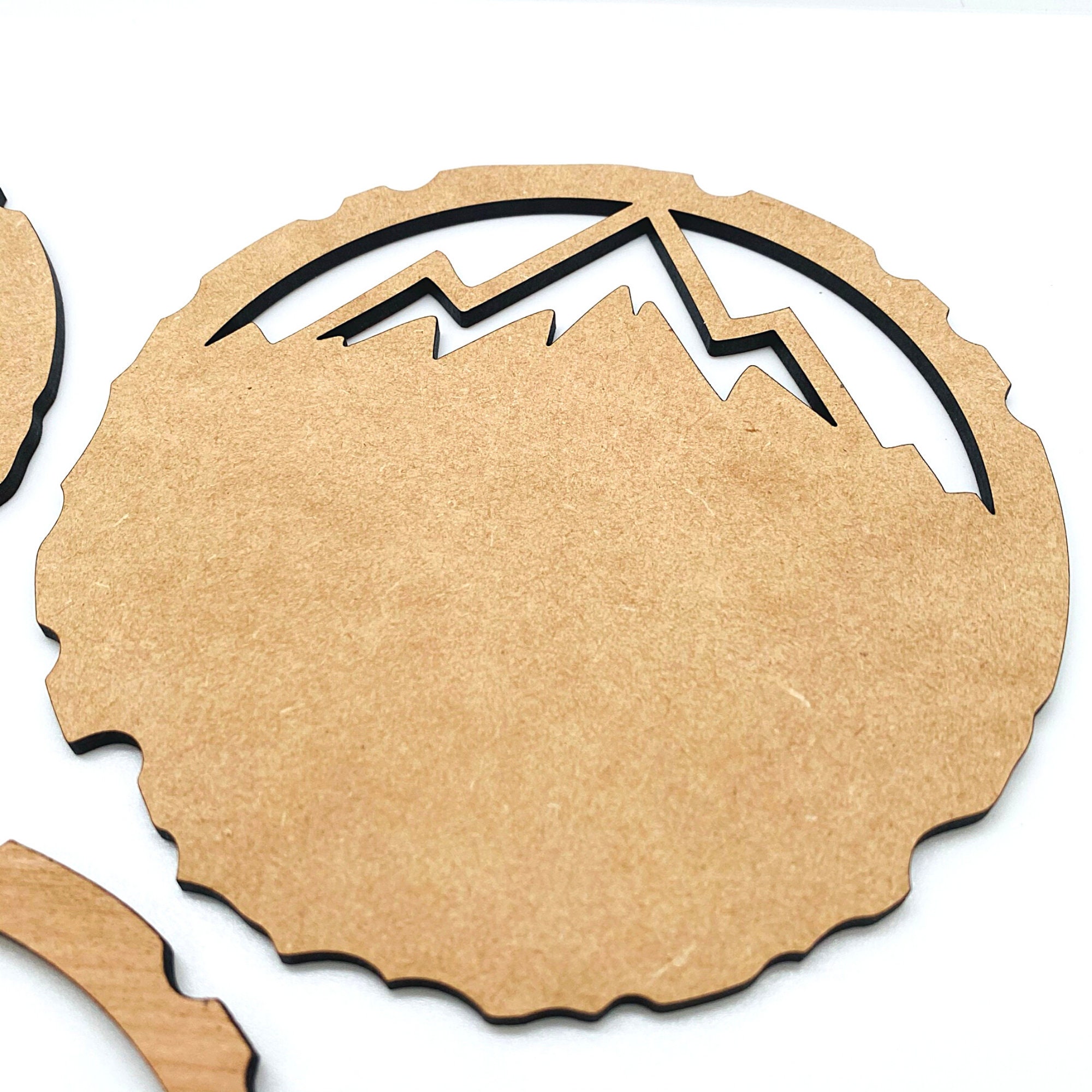 Layered Wood Slice Scenery SVG – Laser Cut Files (digital Download) - Etsy