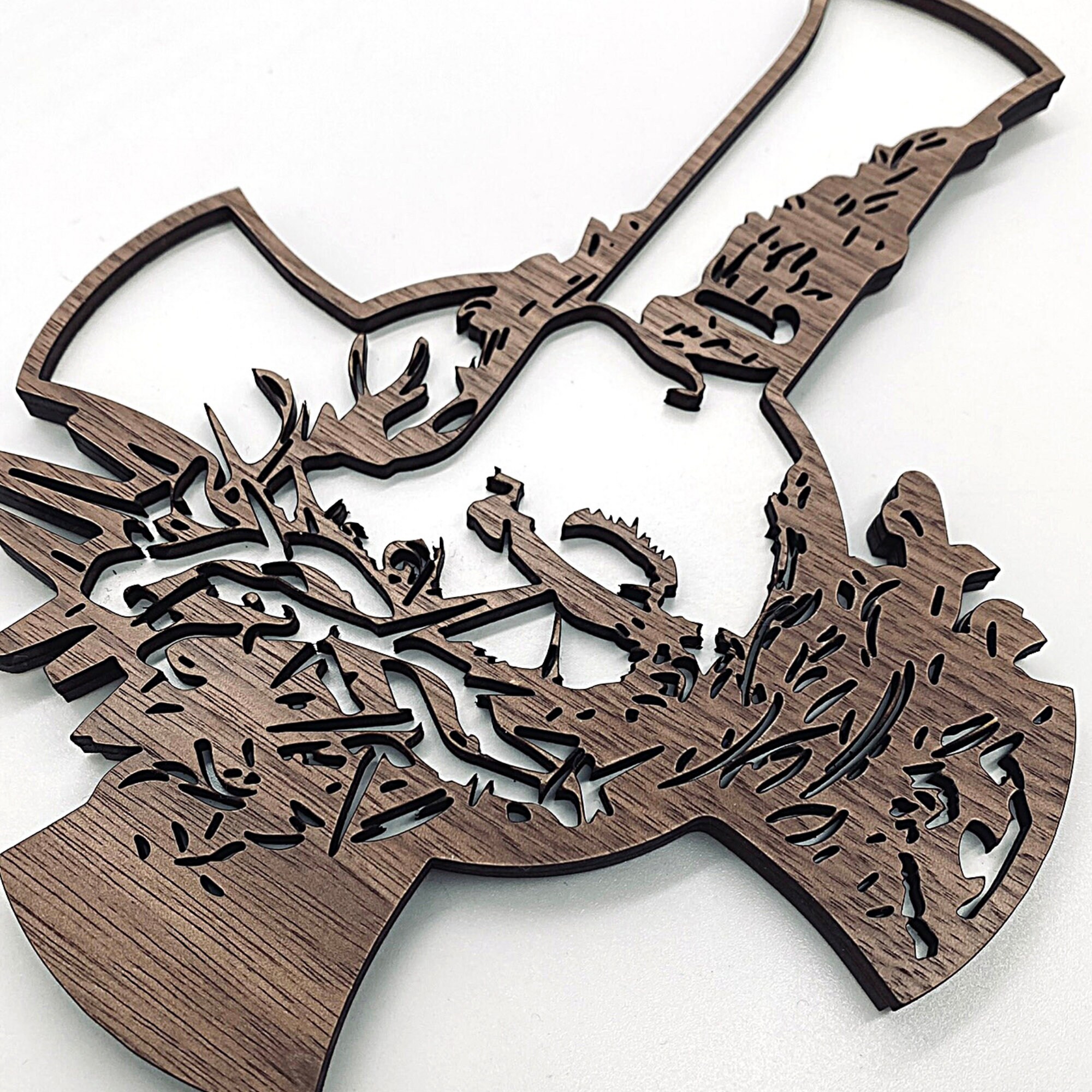 Jesus Cross | Detailed Wooden Cross | Wood Cross Home Decor | Fireplace ...