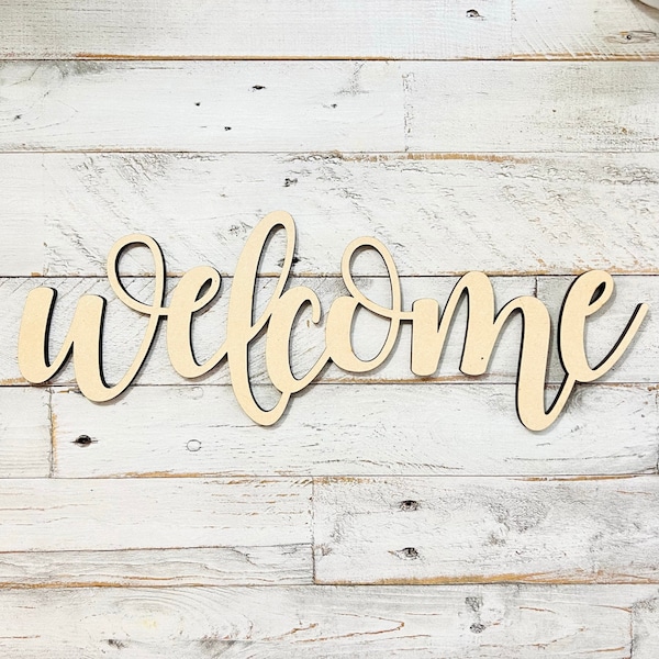 Welcome Letters - Etsy