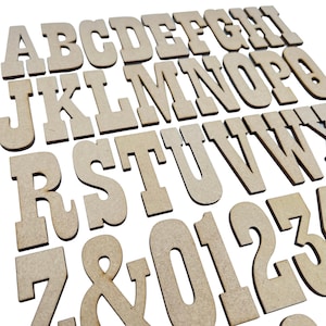 Small Wanted Saloon Font | Western Cowboy Letters | Wooden Letters ...