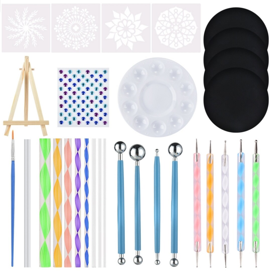 Mandala Painting Kit | Kids Painting Kit | Paint Tools | Paint Supply ...