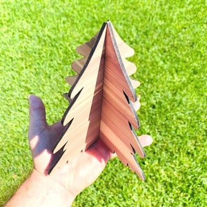 Christmas Tree | 2 Piece Slotted Cut File | Mantel Christmas Decor File ...